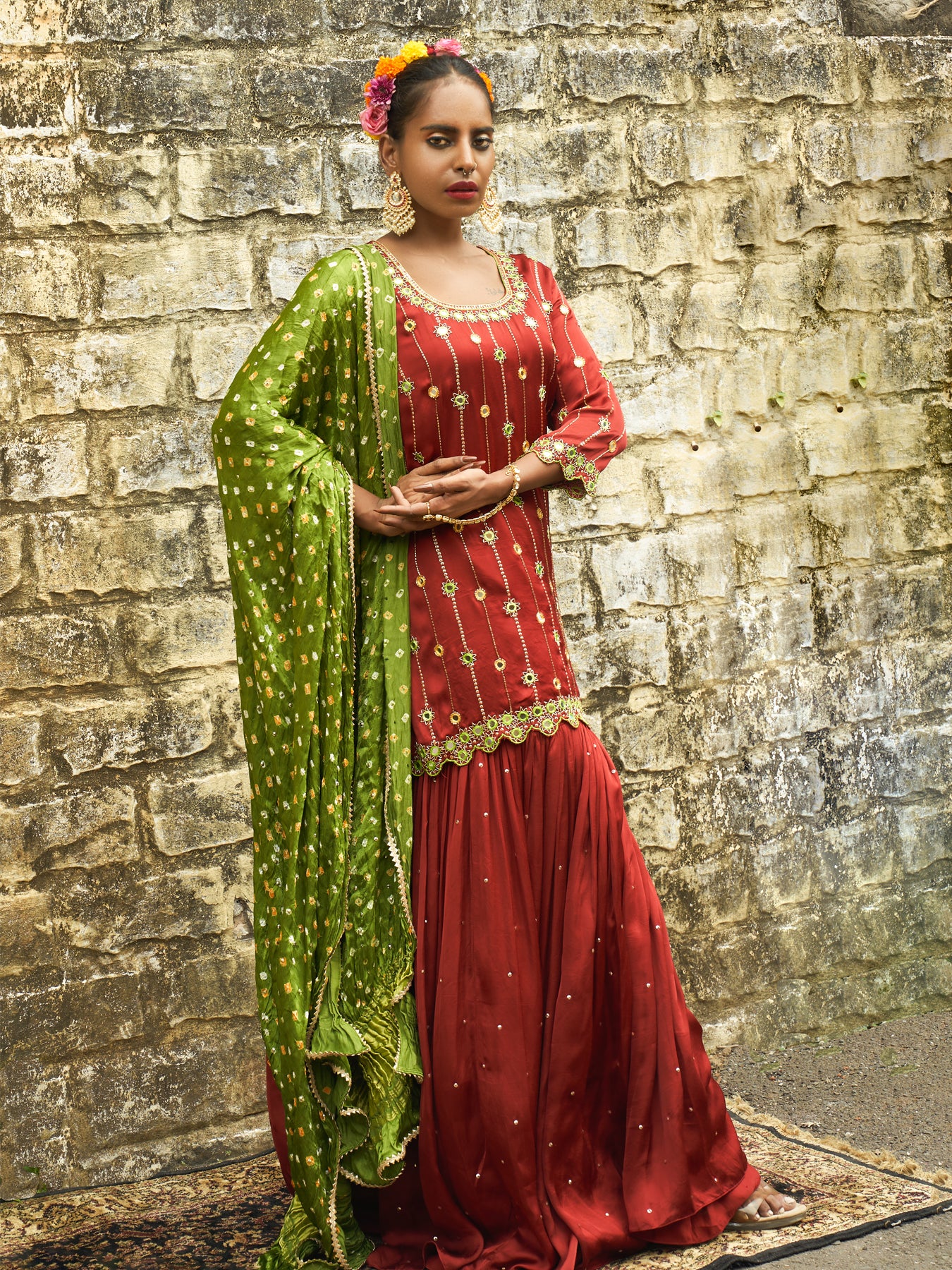 Rust Line Sharara – Sheeshakari